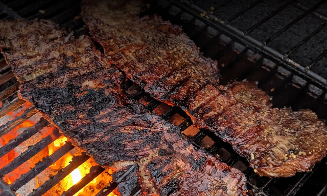Grilled Asian-Style Flap Steak - Char-Griller