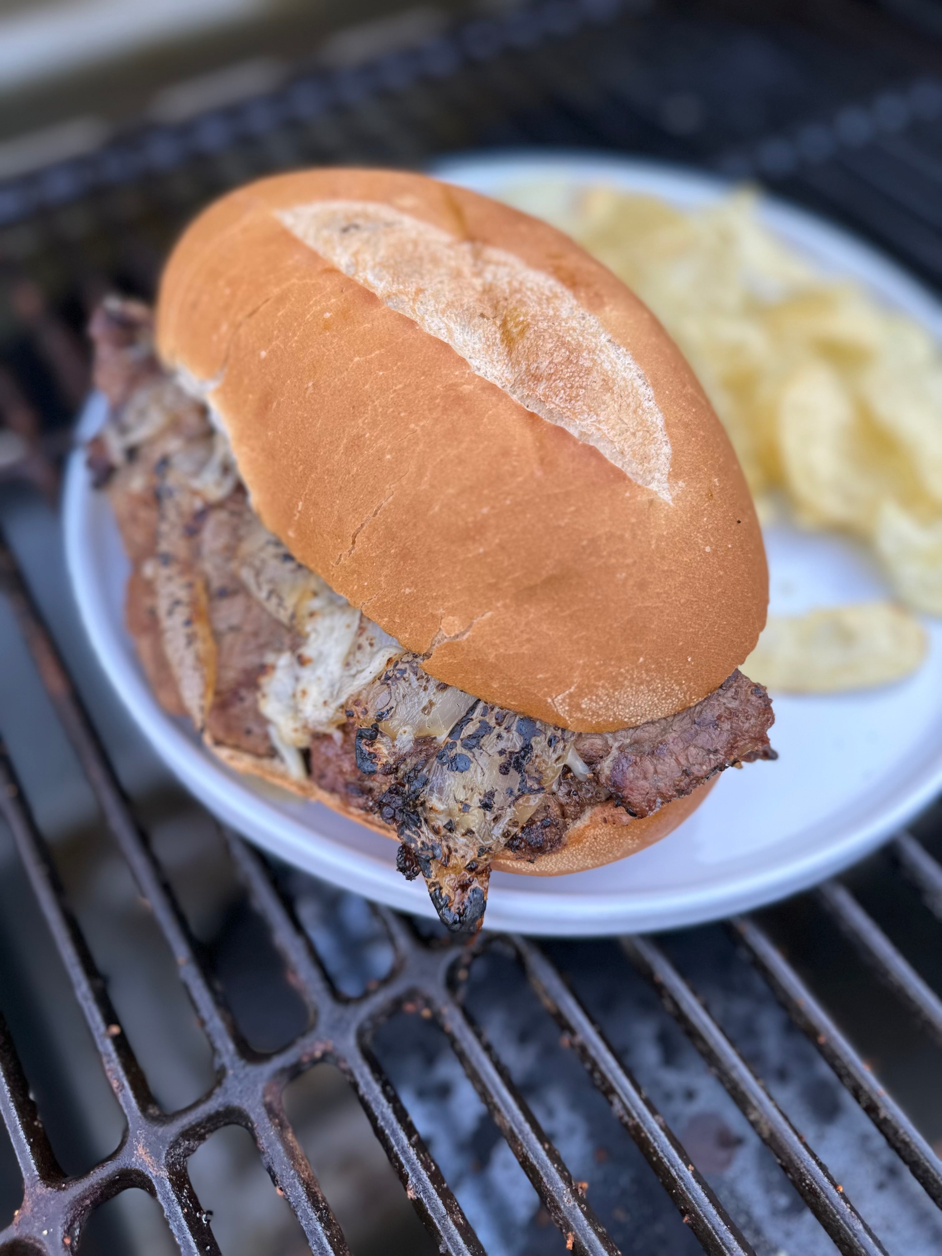 Grilled Ribeye Steak Sammies - Char-Griller