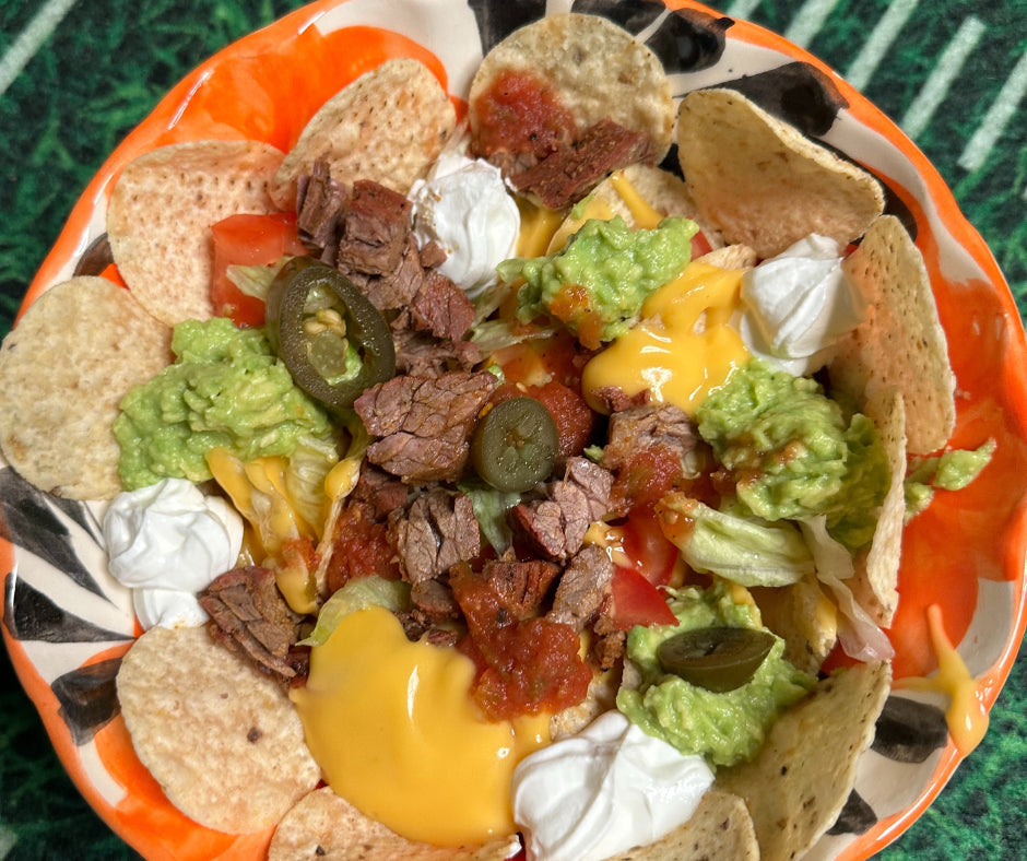 Grilled Skirt Steak Nachos - Char-Griller