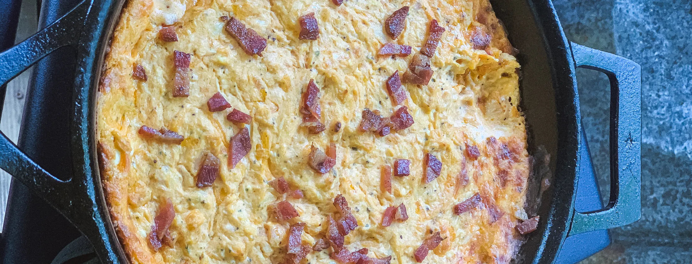 Bacon Buffalo Chicken Dip - Char-Griller