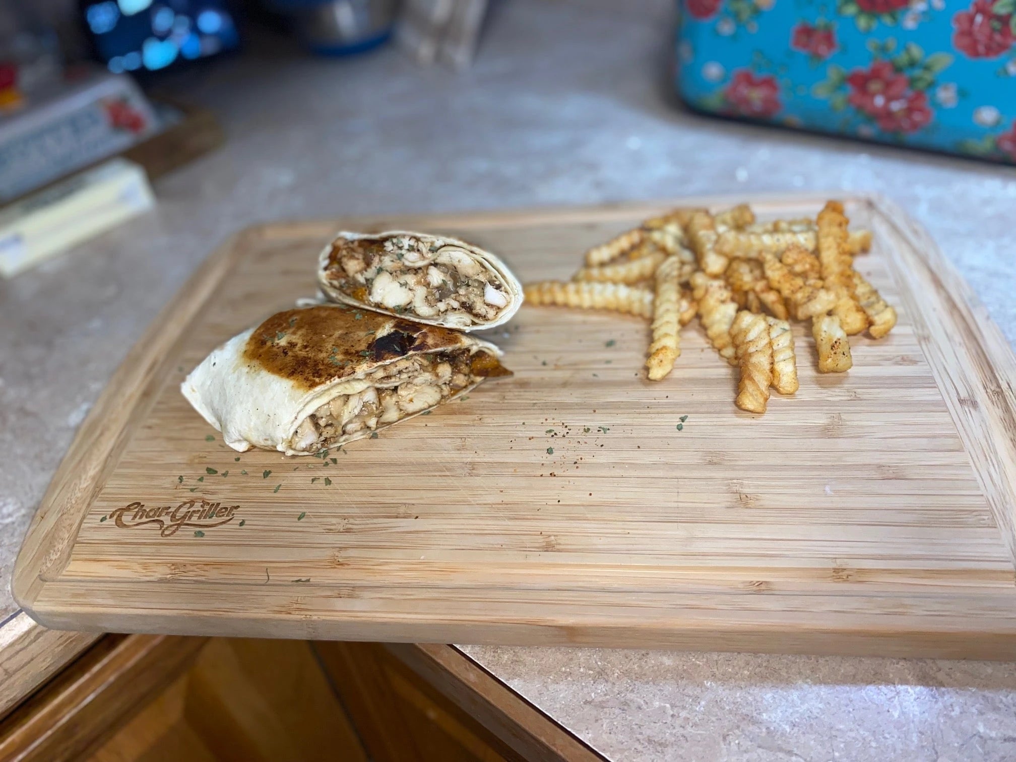 Chicken Philly Wrap - Char-Griller