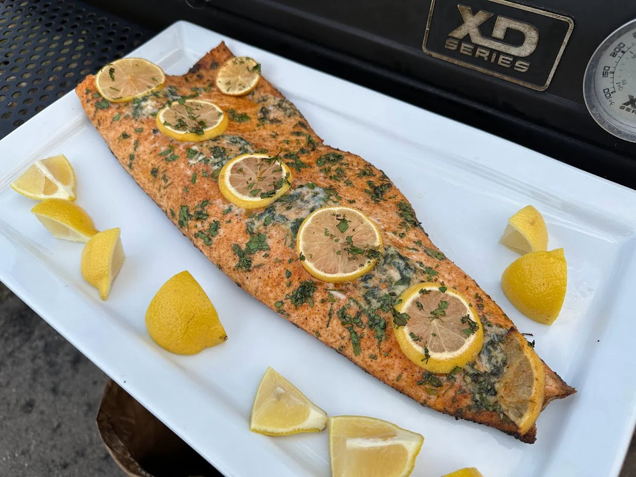 Salmon on the Grand Champ™ - Char-Griller