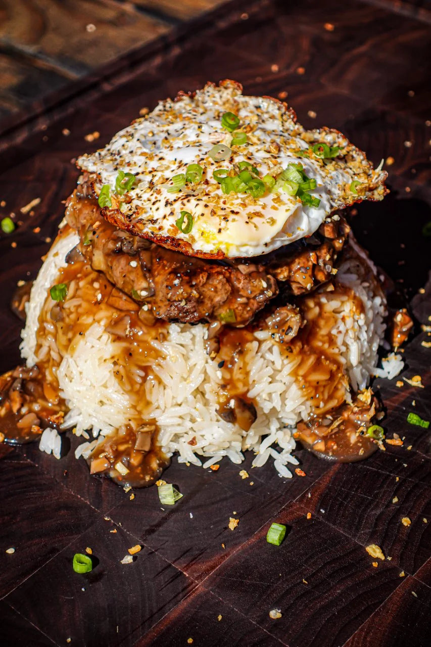 Spicy Loco Moco - Char-Griller