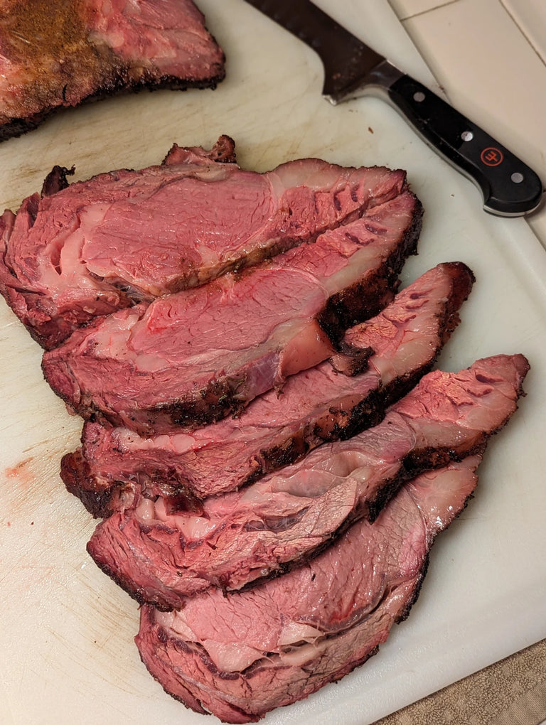 Reverse Seared Smoked Prime Rib - Char-Griller