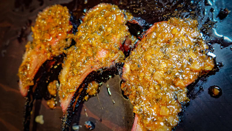 @tfti.bbq Grilled Rack of Lamb - Char-Griller