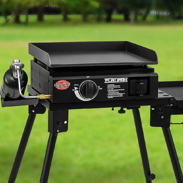 Flat Iron® Portable 17-inch Gas Griddle - Char-Griller