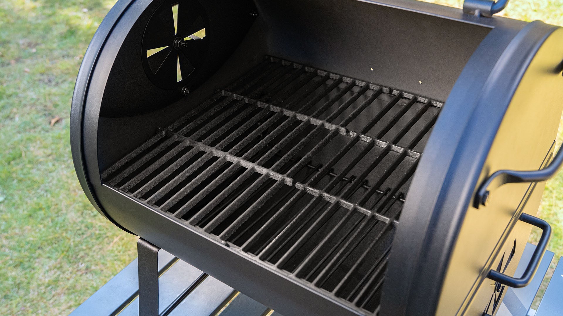Char-Griller Portable Pro™ Charcoal Grill and Side Fire Box