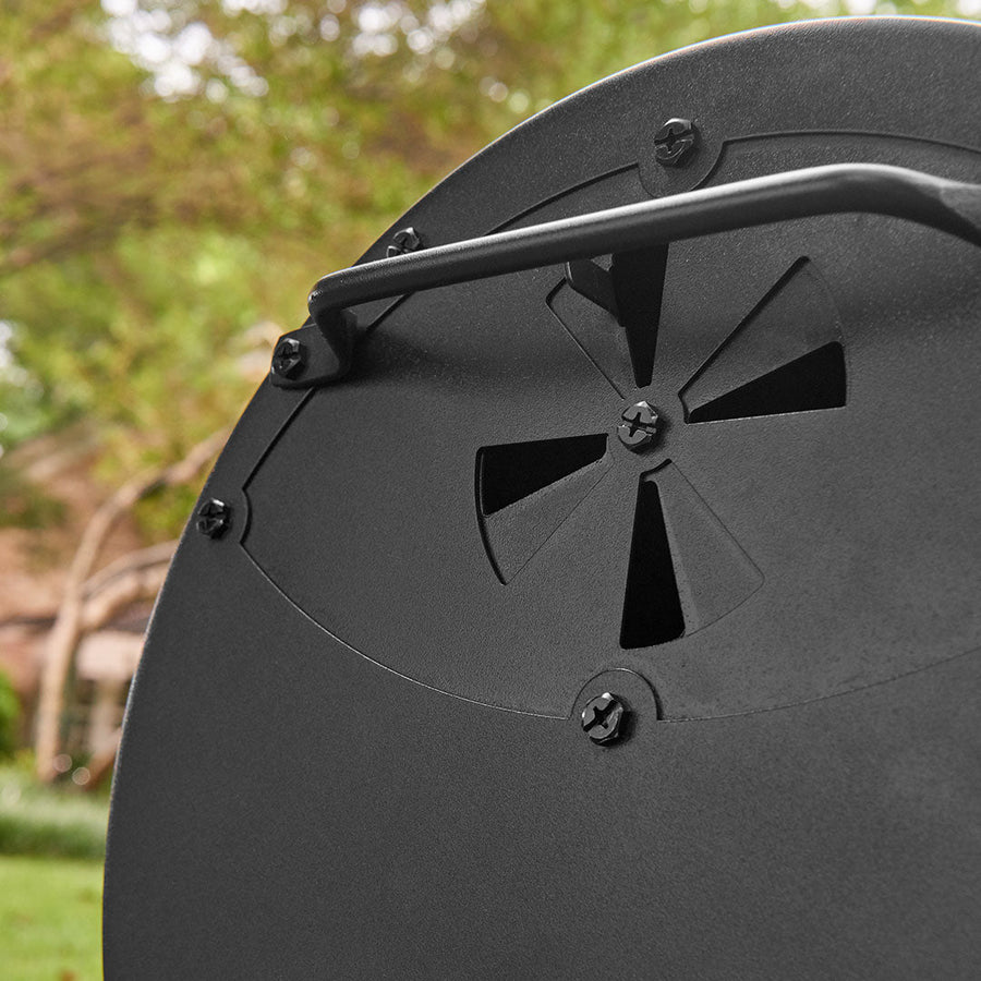 Char-Griller Portable Pro™ Charcoal Grill and Side Fire Box