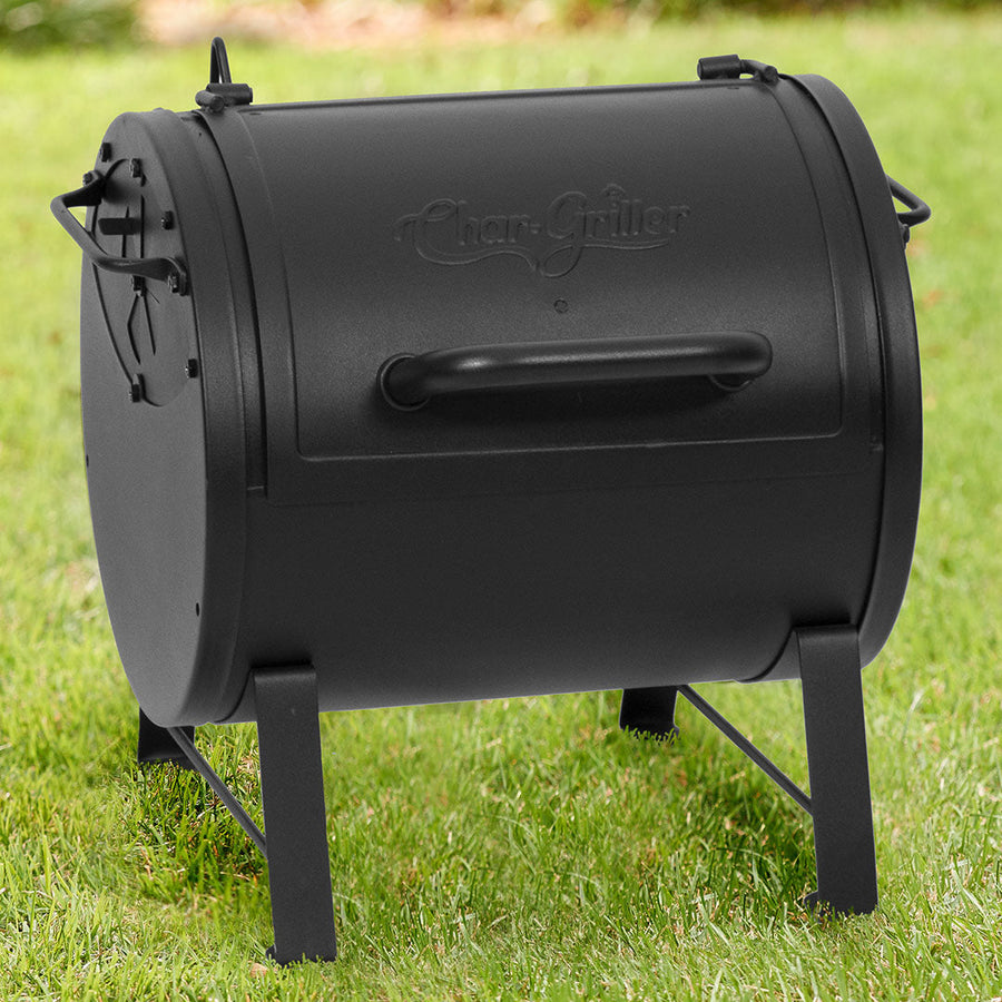 Char-Griller Portable Pro™ Charcoal Grill and Side Fire Box