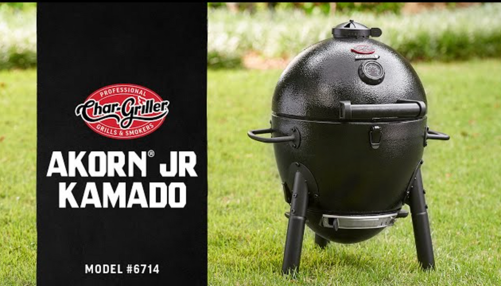 AKORN® Jr. Kamado Charcoal, Grey - Char-Griller