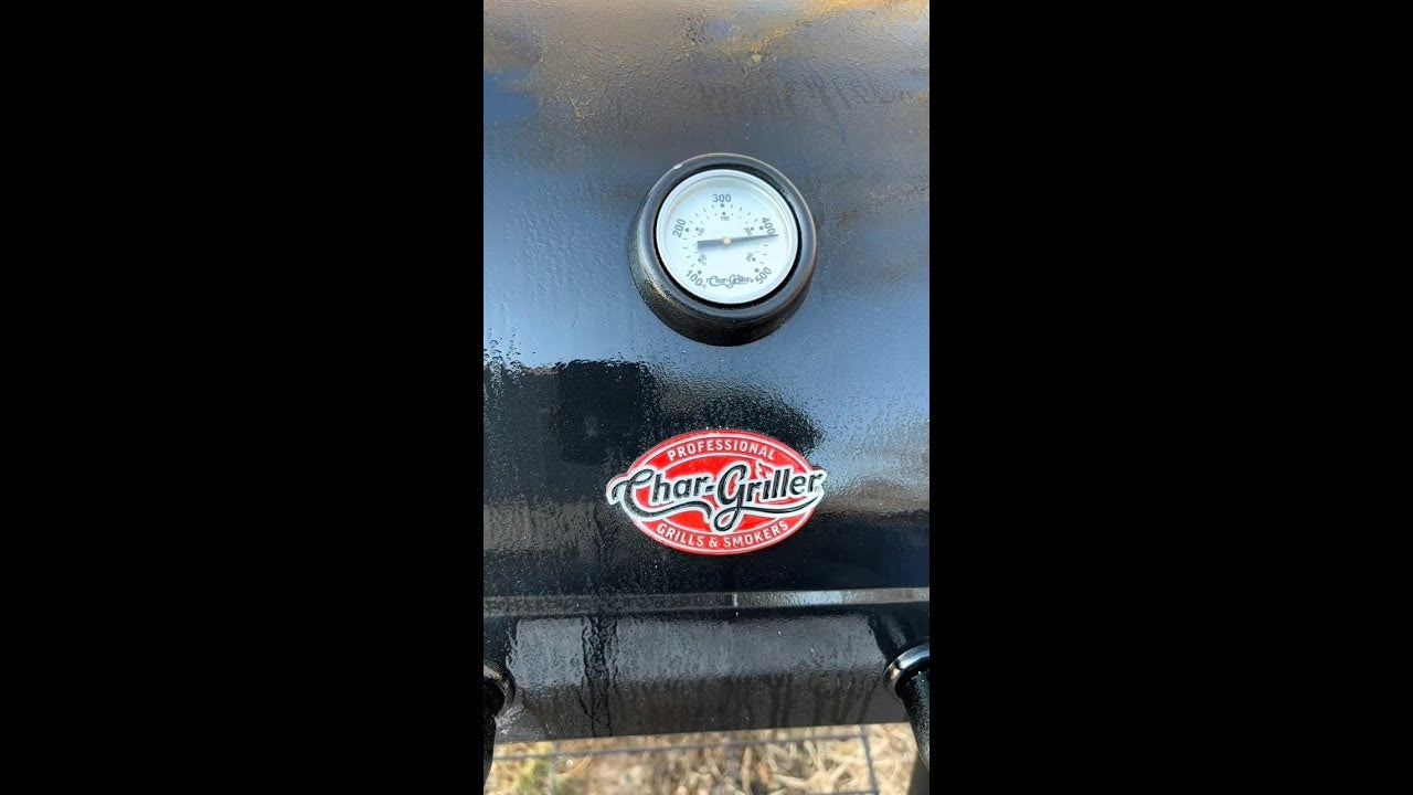 Char-Griller Barrel Pro Charcoal Barrel Grill