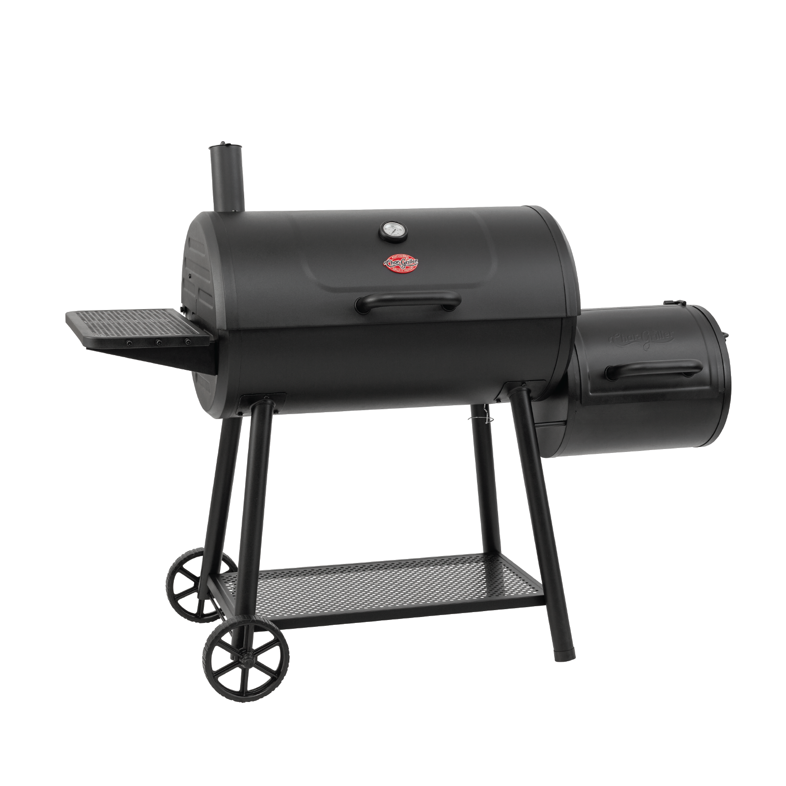 Smokin’ Champ® Barrel Grill and Offset Smoker - Char-Griller