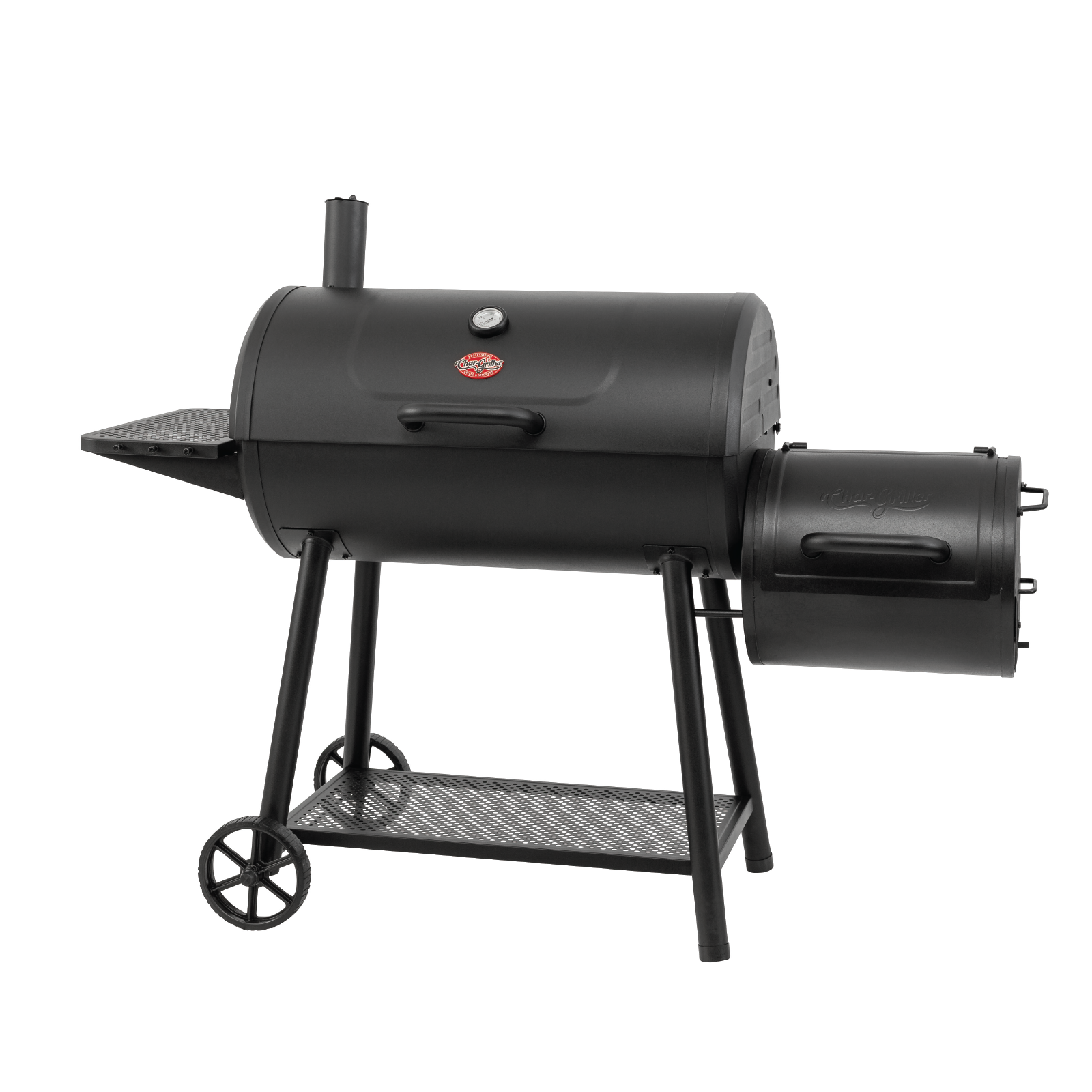 Smokin’ Champ® Barrel Grill and Offset Smoker - Char-Griller