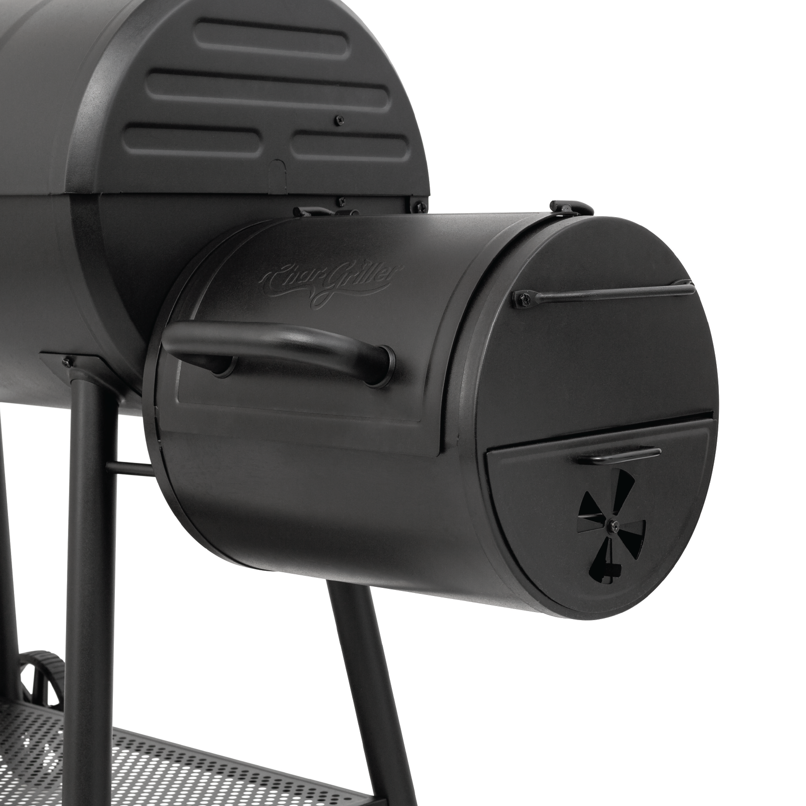 Smokin’ Champ® Barrel Grill and Offset Smoker - Char-Griller