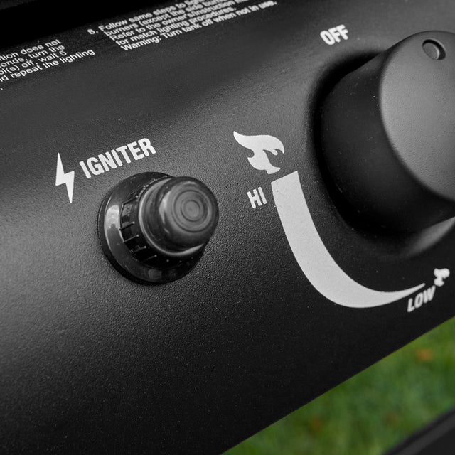 Dual Function 2-Burner Gas & Charcoal Grill - Char-Griller