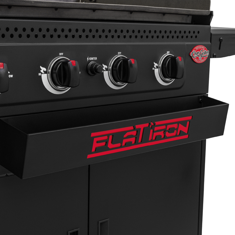 Flat Iron® Premium Gas Griddle - Char-Griller